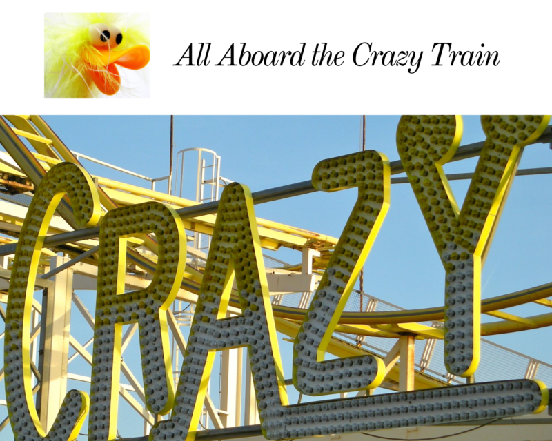 All Aboard the Crazy Train - Peggy Willms